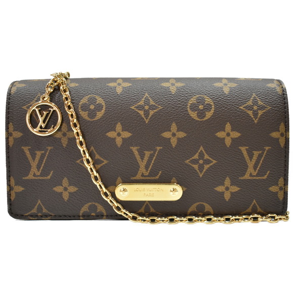 Louis Vuitton | Bags | Louis Vuitton Wallet On Chain Lily Monogram ...